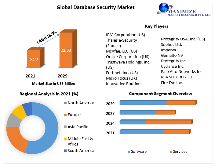 Database Security Market: Industry Analysis and Forecast 2029