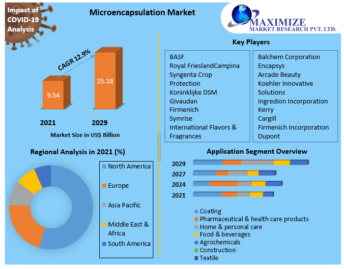 Microencapsulation Market: Global Industry Analysis and Forecast 2029
