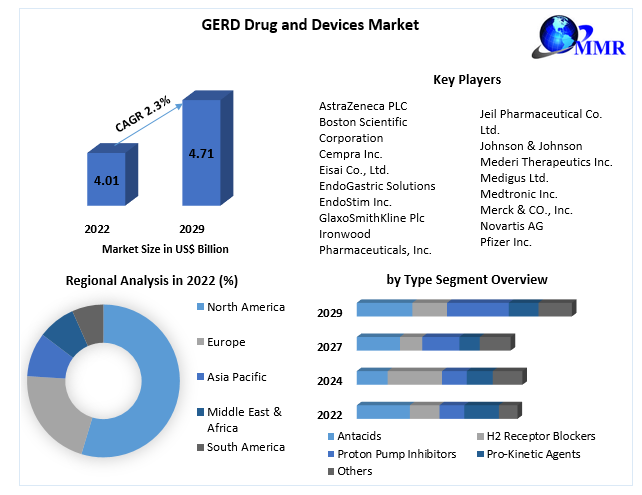 GERD Drug and Devices Market - Global Analysis and Forecast -2029