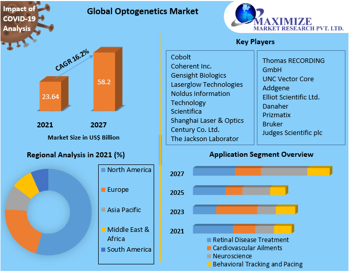 Optogenetics Market- Global Industry Analysis and Forecast 2022-2027