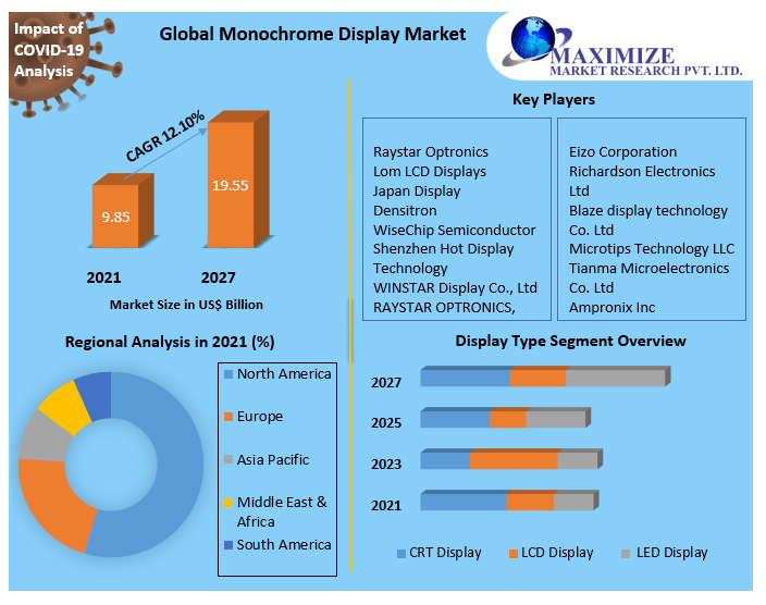 Monochrome Display Market- Global Industry Analysis
