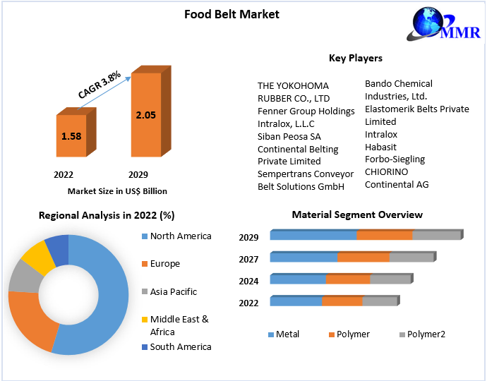 Food Belt Market: Global Industry Analysis and forecast (2022-2029)