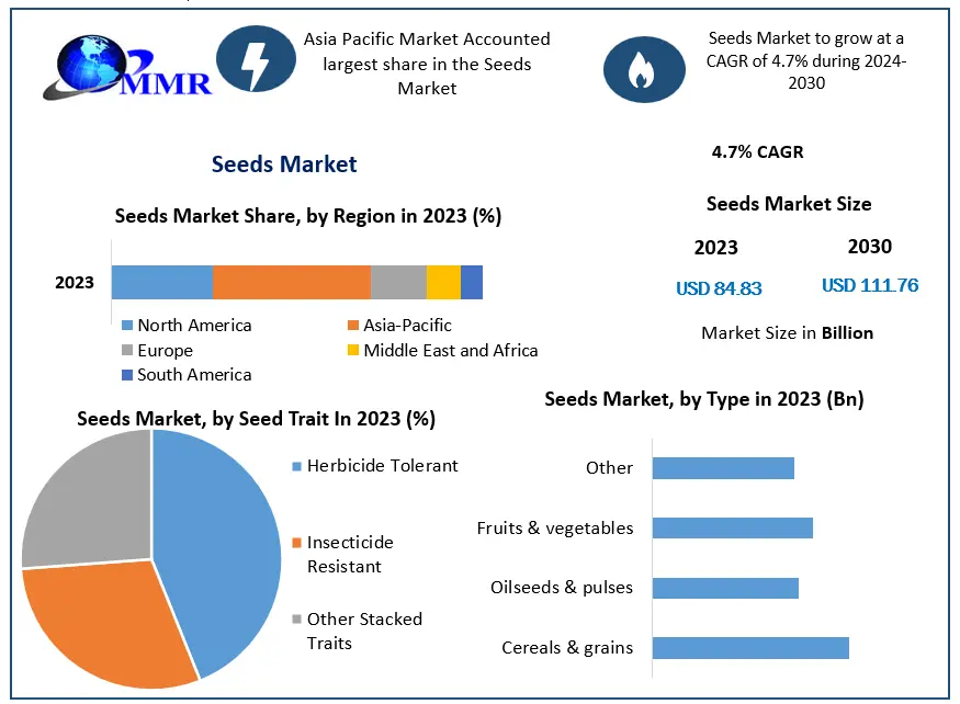 Seeds Market - Global Industry Analysis and Forecast (2024-2030)