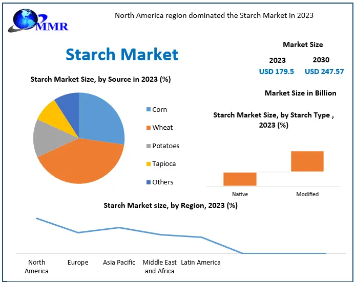 Starch Market: Global Industry Analysis and Forecast (2024-2030)
