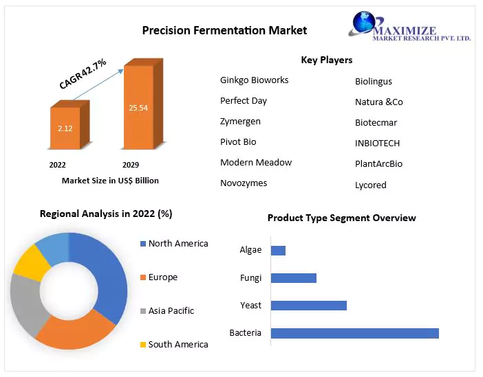 Precision Fermentation Market Size and Trend Analysis including